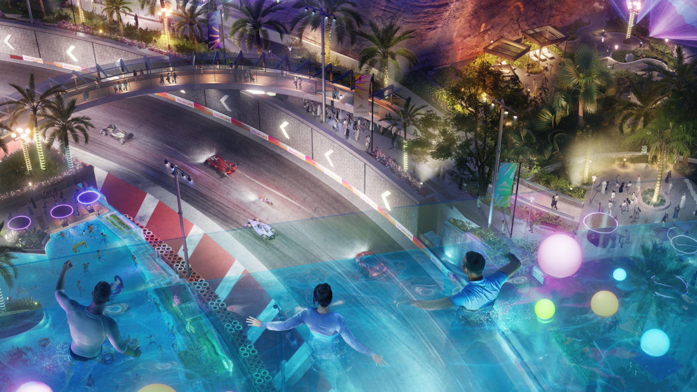 Plans for new Saudi F1 track revealed… with a 108-metre tall ramp | Top ...